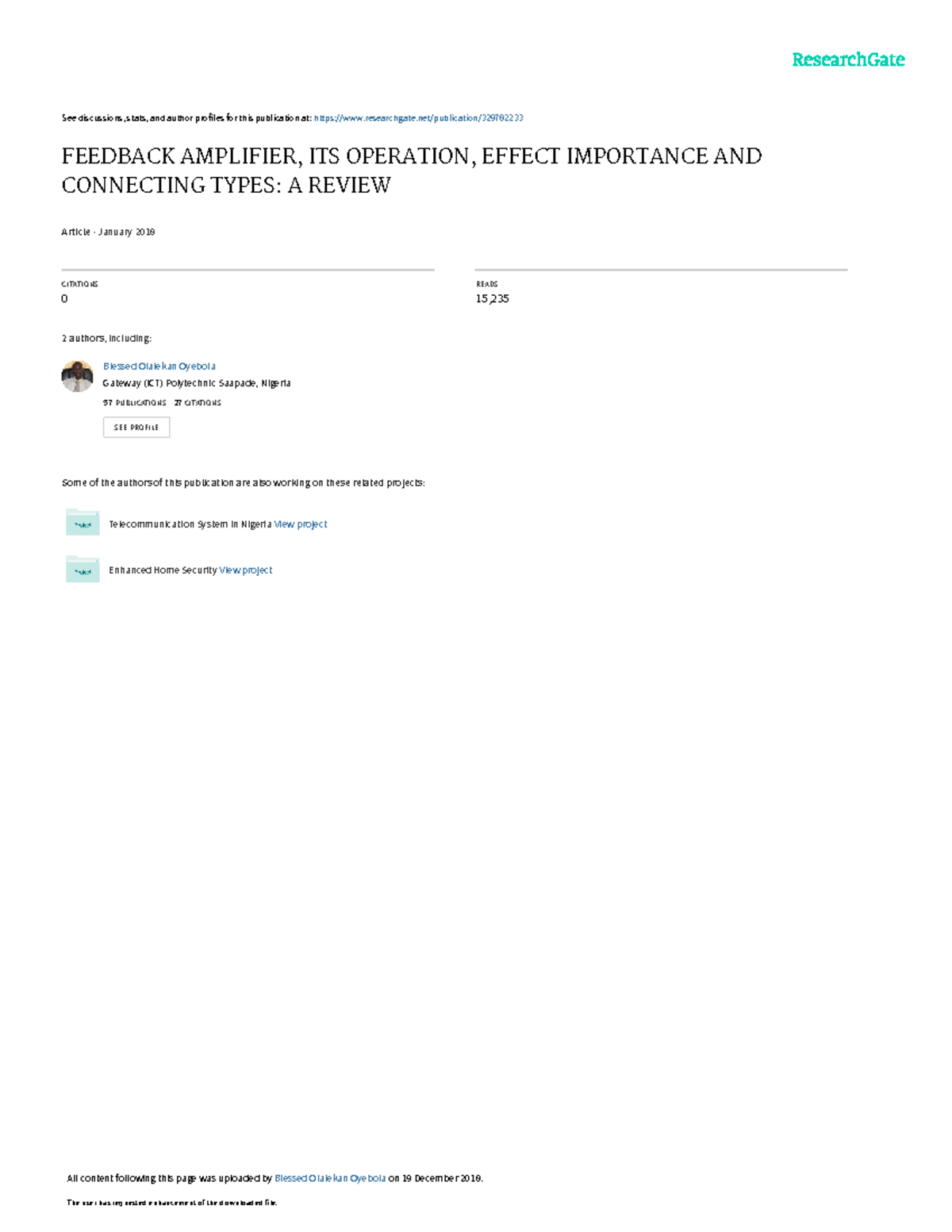 37 - feedback notes - See discussions, stats, and author profiles for ...