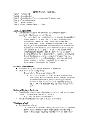 Irac structure example with scenario - Contract Law Question. This question involves two ...