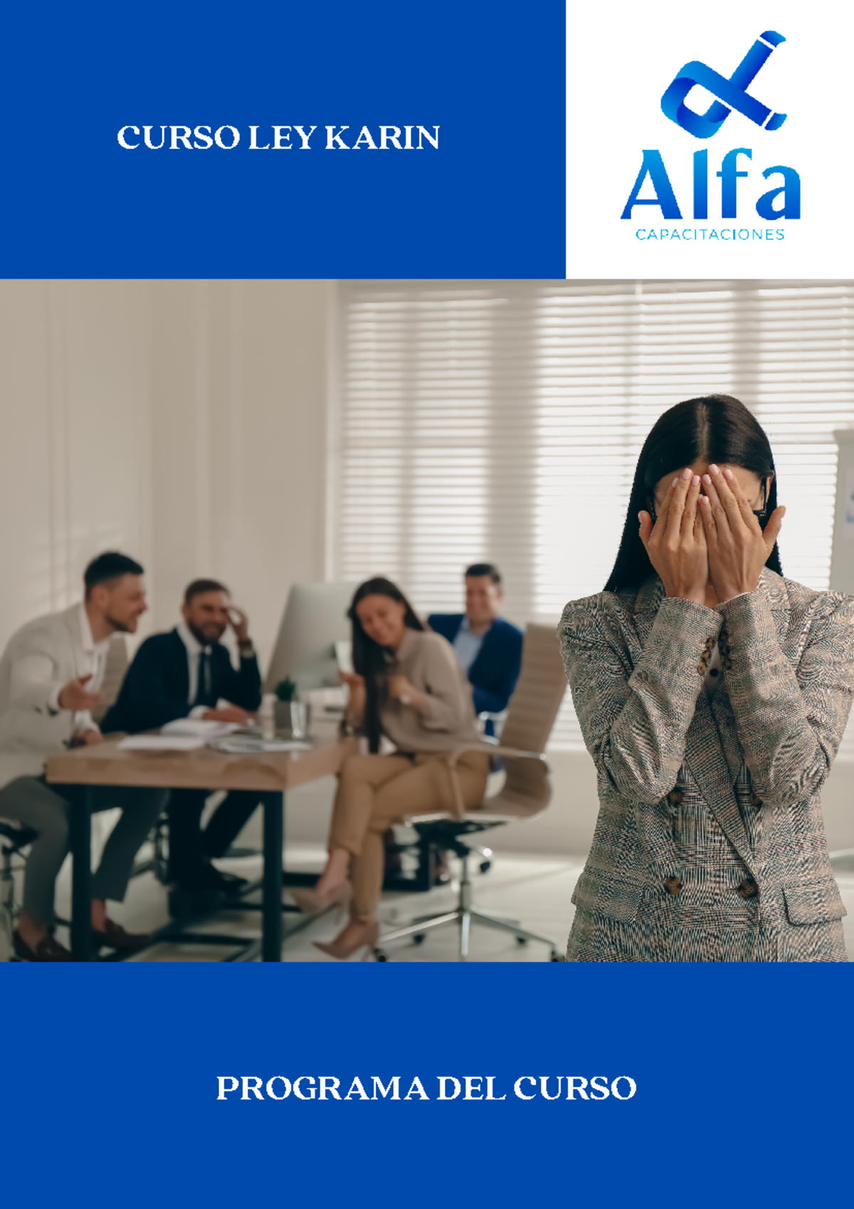 Curso Ley Karin - CURSO LEY KARIN PROGRAMA DEL CURSO DESCRIPCIÓN La capacitación propuesta se ...