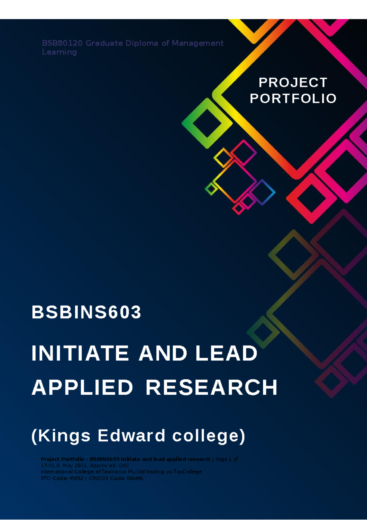 Bsbins 603 Task2 Project Portfolio Dheeraj Mahato - PROJECT PORTFOLIO ...