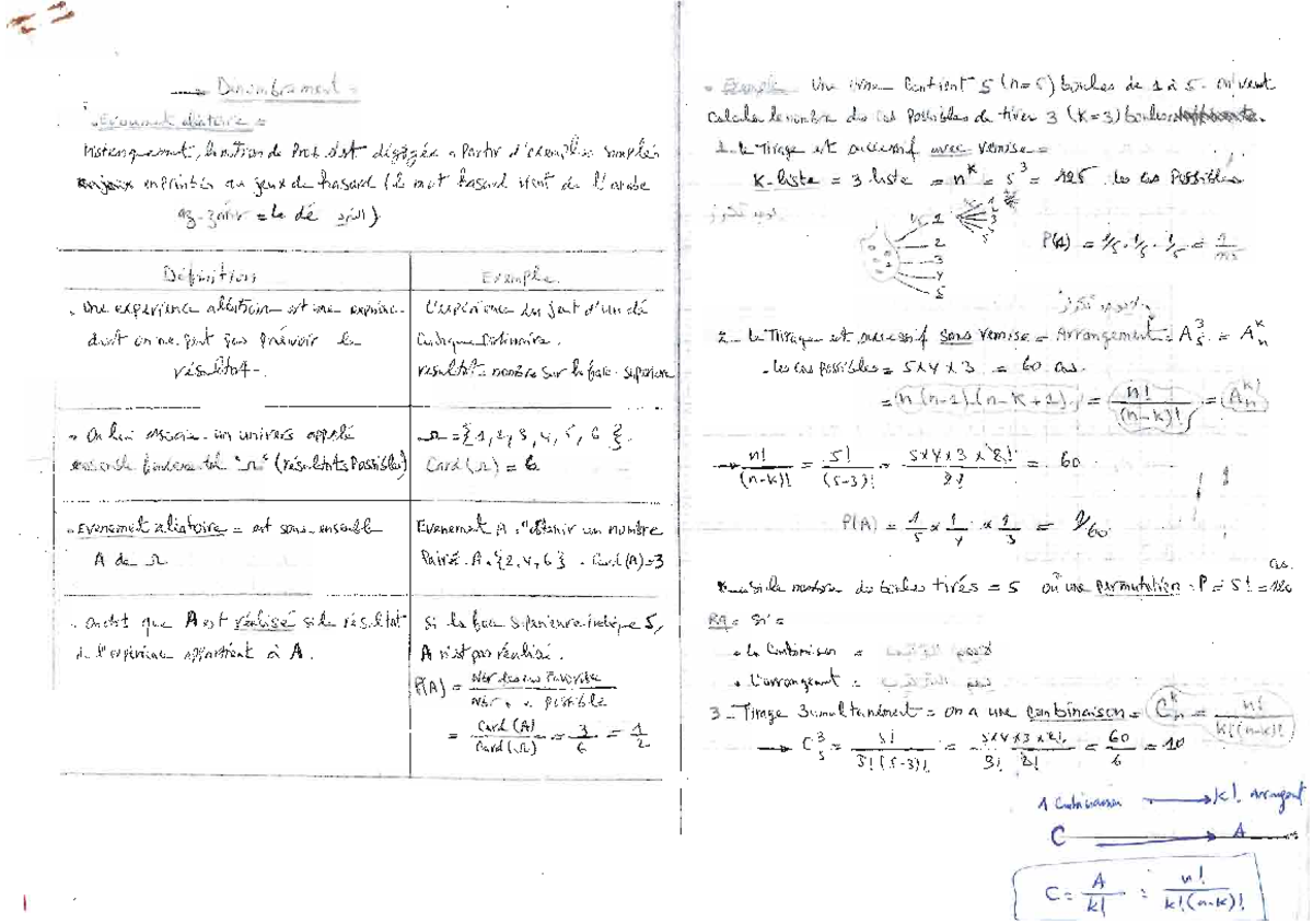 Baadeche Probabilites Statistiques - Corrosion des matériaux - Studocu
