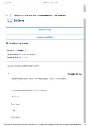 Quiz Week 5 - Pre-Task Quiz - Reading Comprehension - Week 5 - Pre-Task ...