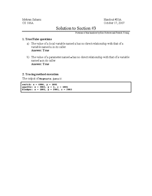 Karel Climbs Mountains - CS106A Handout 06 Spring 2011 April 1st, 2011 Karel Climbs Mountains ...