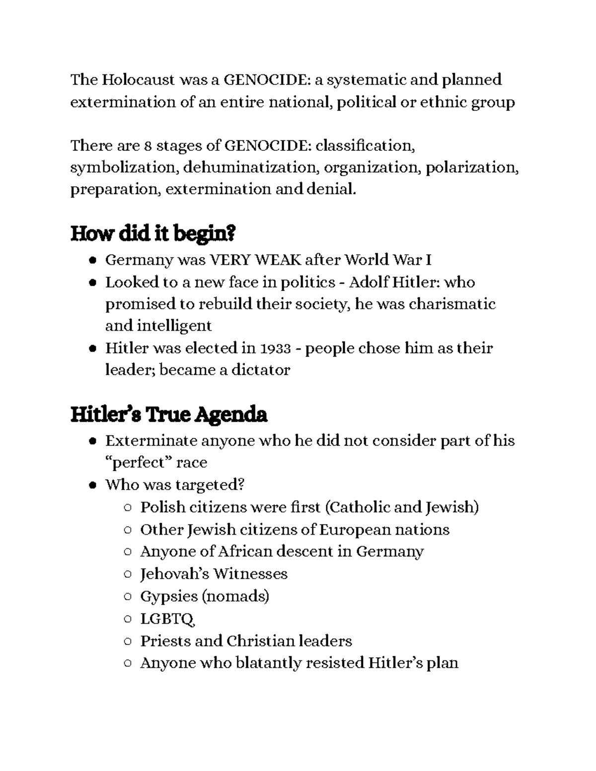 Night Notes - The Holocaust was a GENOCIDE: a systematic and planned ...