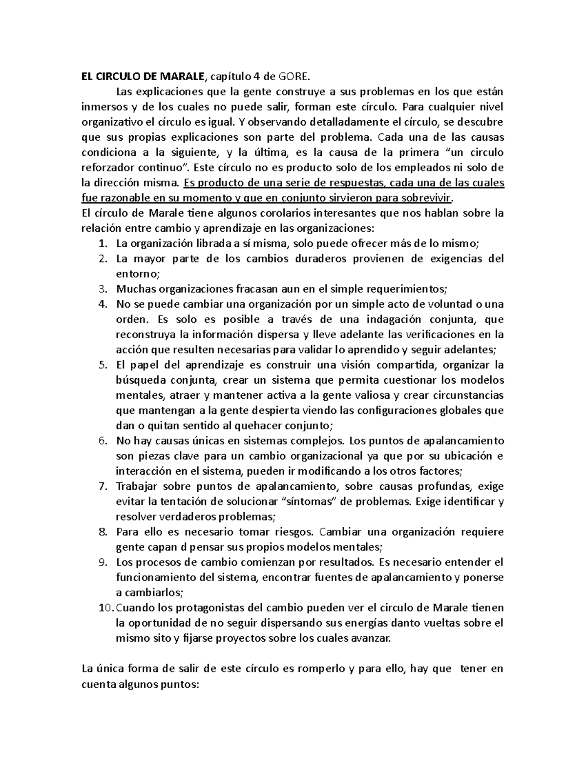 Circulo DE Marale Y Caballo DE Bateston - EL CIRCULO DE MARALE ...