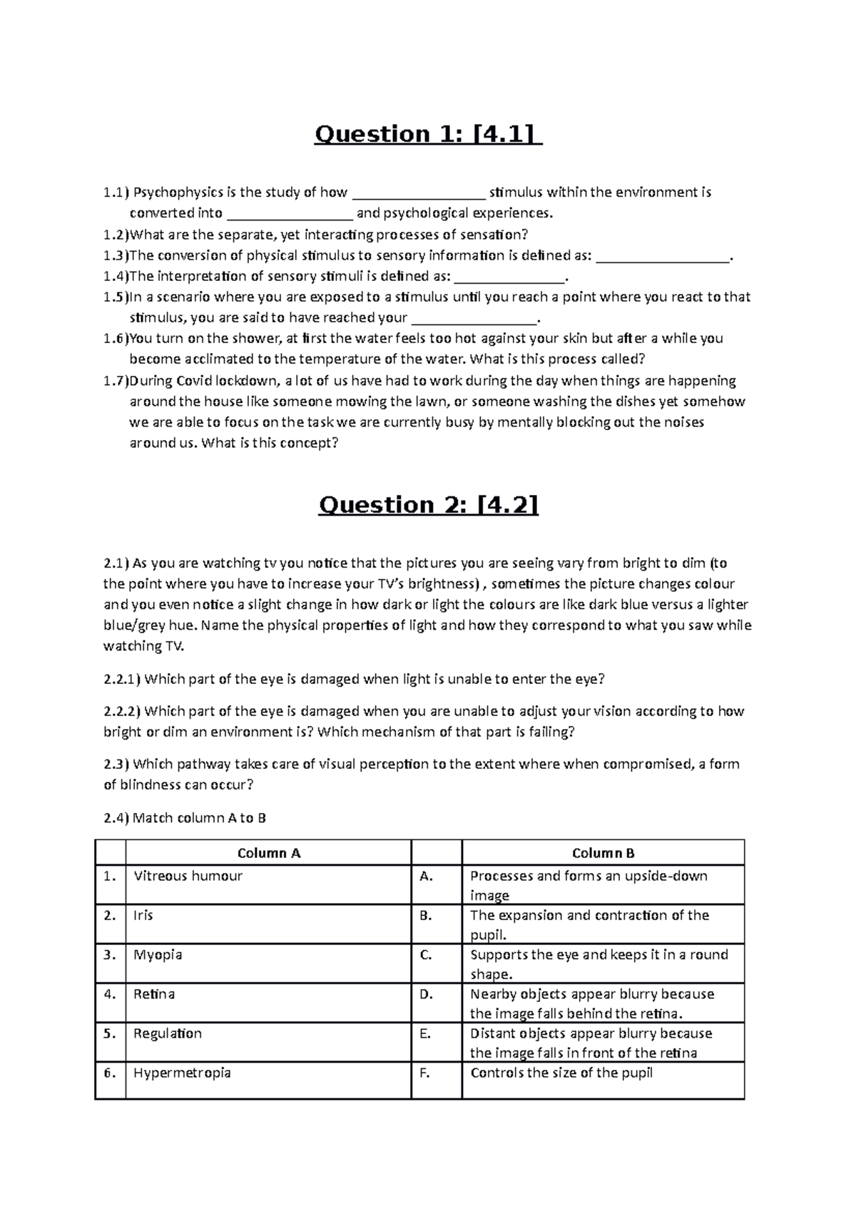 Precious Worksheet - tutorial work activities with memorandum t check ...