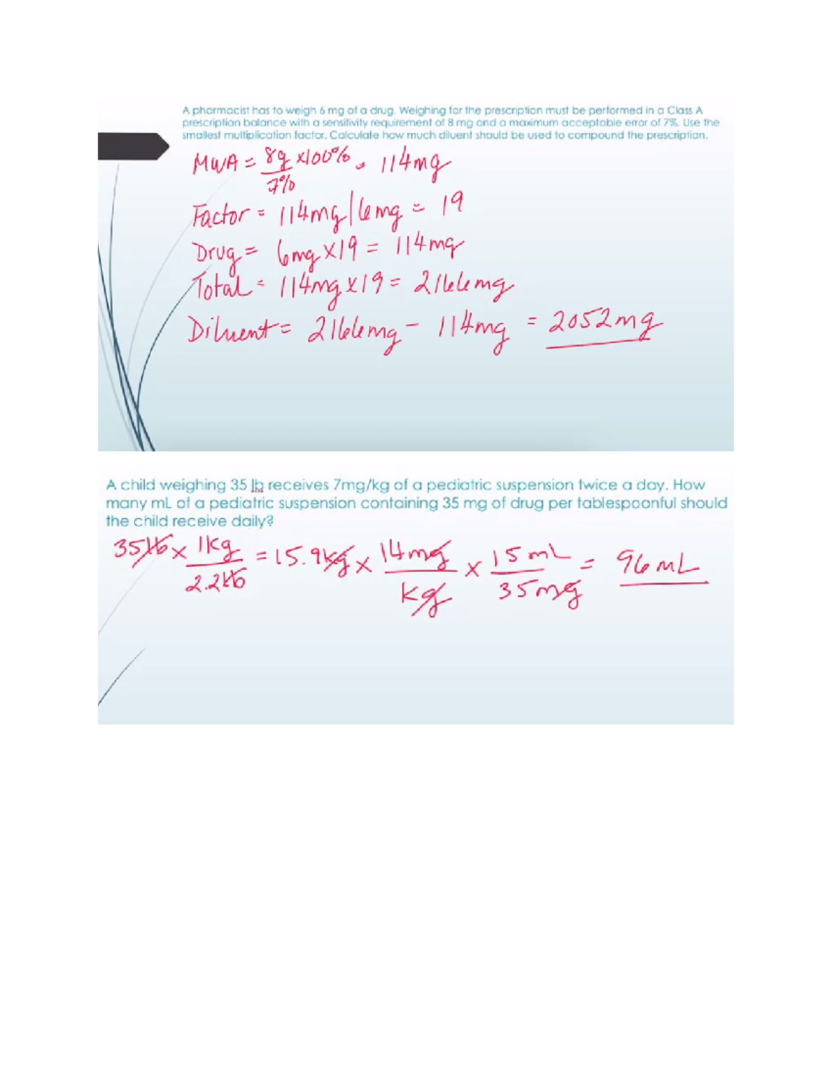 Pharmaceutics exam 1 review - PBSN 508 - Studocu