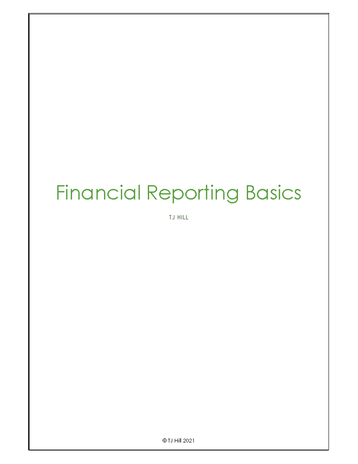 Financial Reporting Basics - FINANCIAL REPORTING FRAMEWORK In South Africa, companies use one of ...