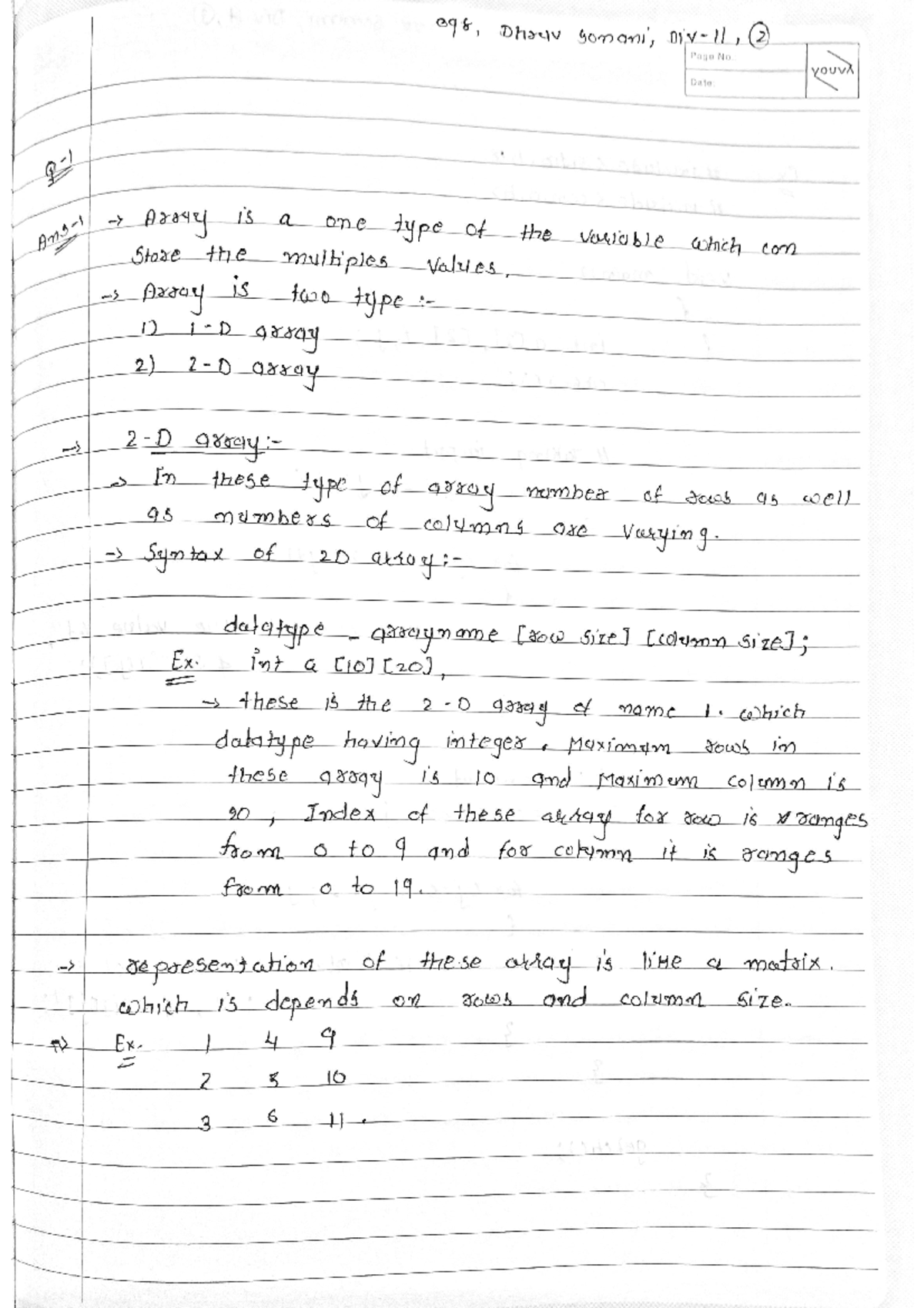 Pps Mid Sem Exam 2 Sem2 Mid Exam Paper Solution For Pps Programming For Problem Solving