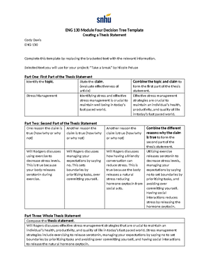 [Solved] APA citation of Nicole Peluse Take A Break - Foundation of ...