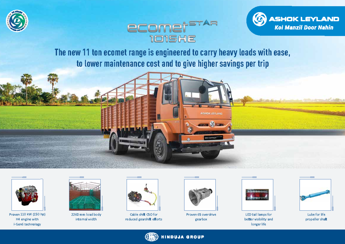 Ecomet Star 1015-HE Jan23 - The new 11 ton ecomet range is engineered ...