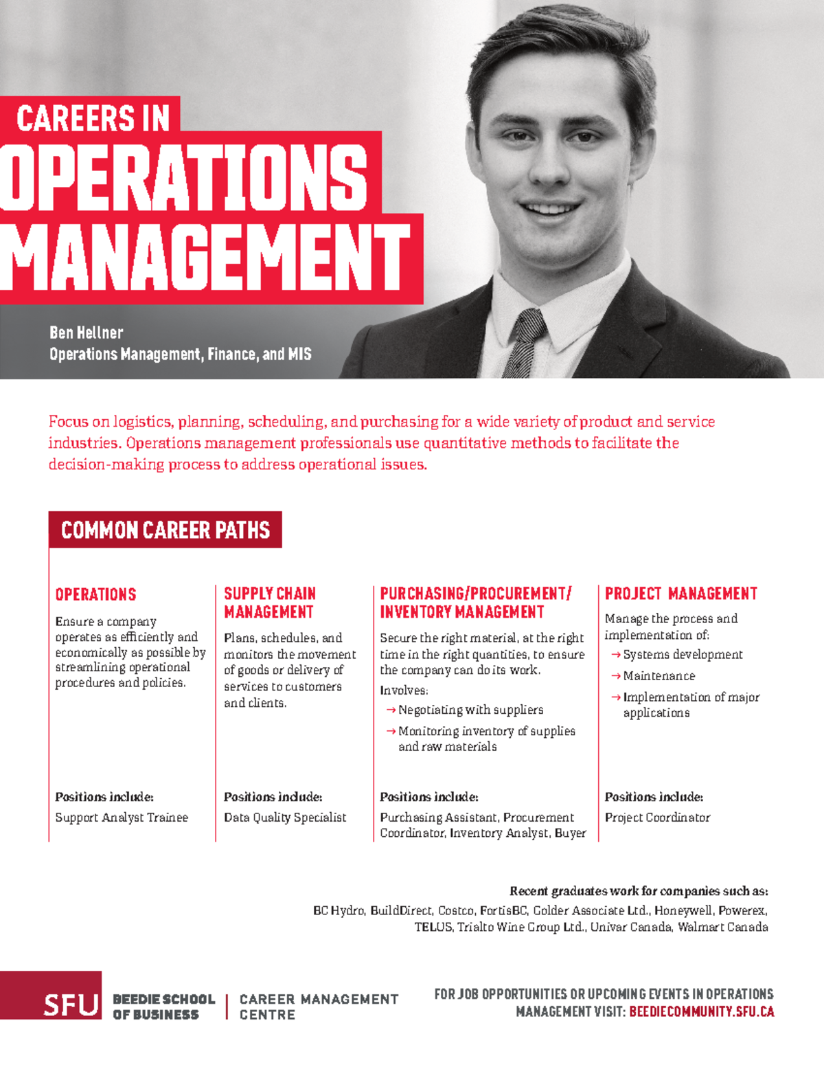 Operations Management Concentration Sheet - ####### FOR JOB ...
