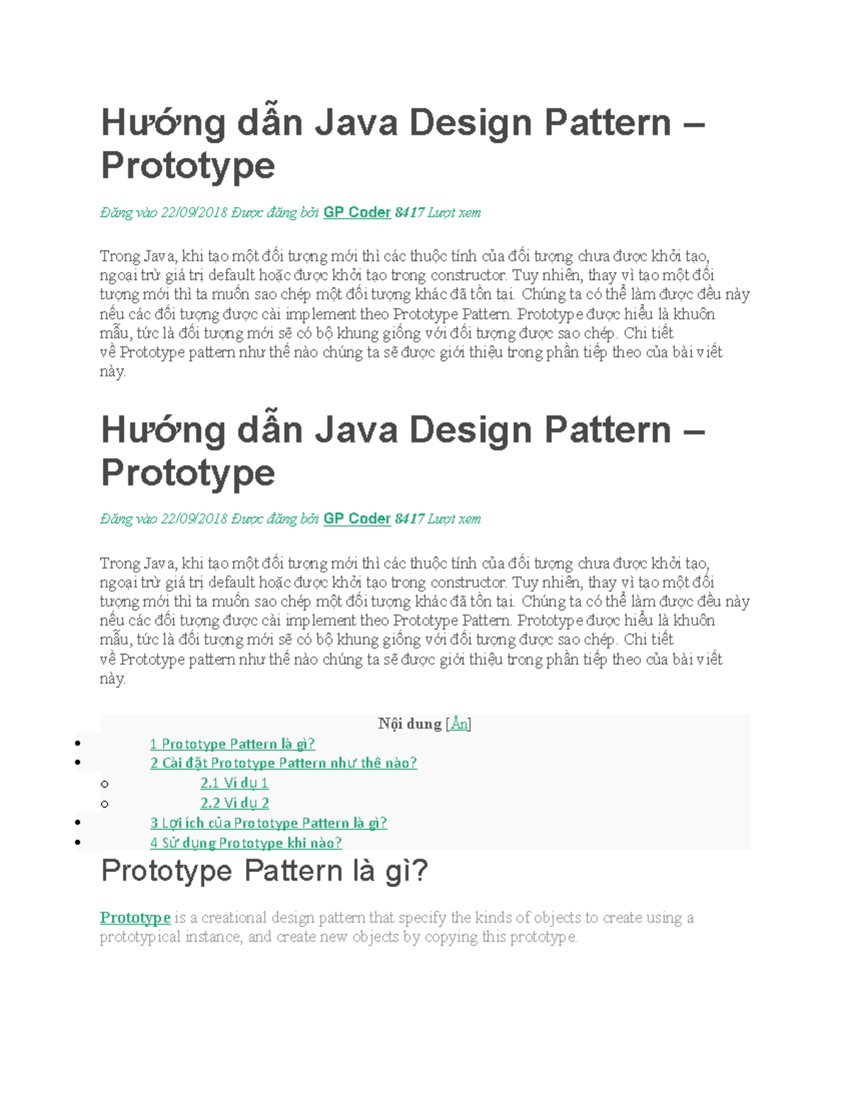 Hướng dẫn Java Design Pattern - Hướng dẫn Java Design Pattern ...
