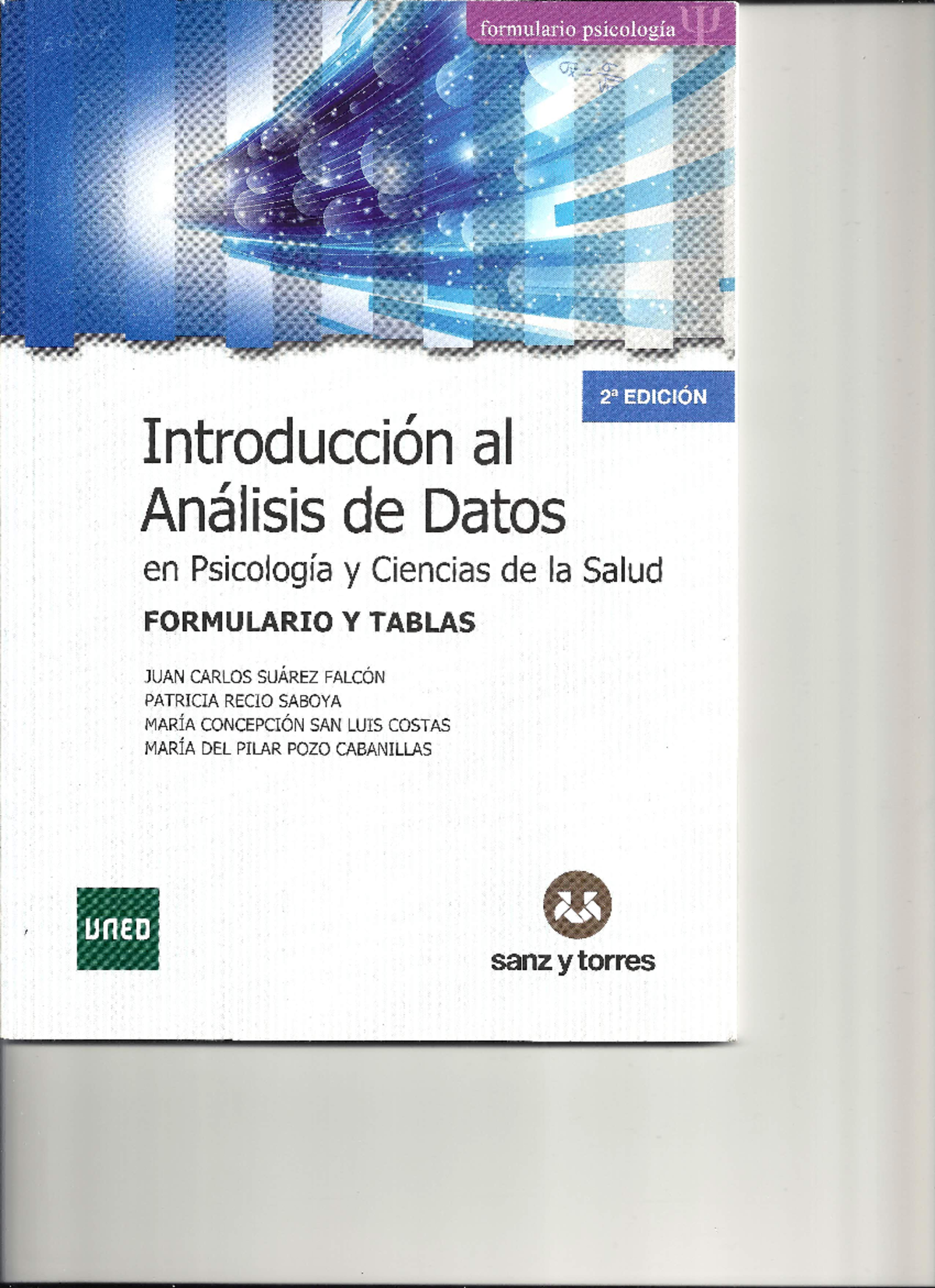 Formulario y tablas Introducción al Análisis de Datos - Studocu