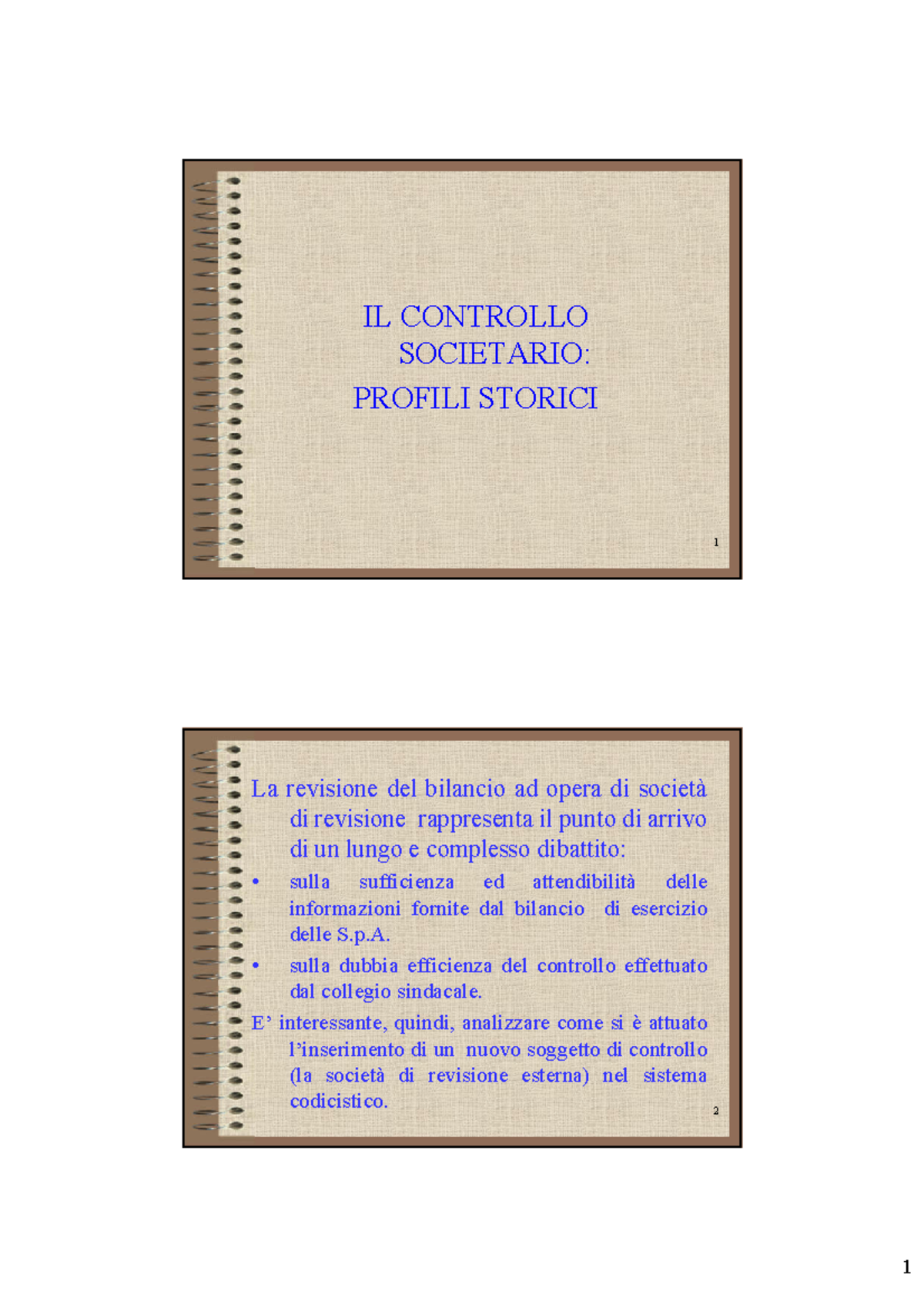 2 Evoluzione storica legislazione e principi 2023 2024 - 11 IL ...