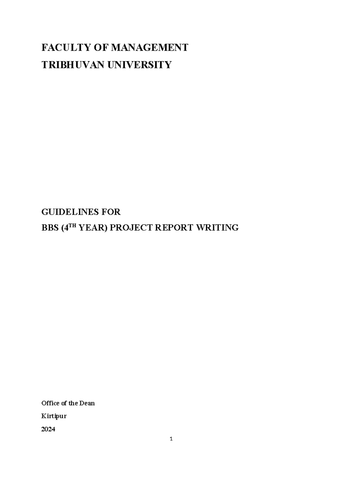 Faculty OF Management - Capital Structure Study of NRIC - FACULTY OF ...