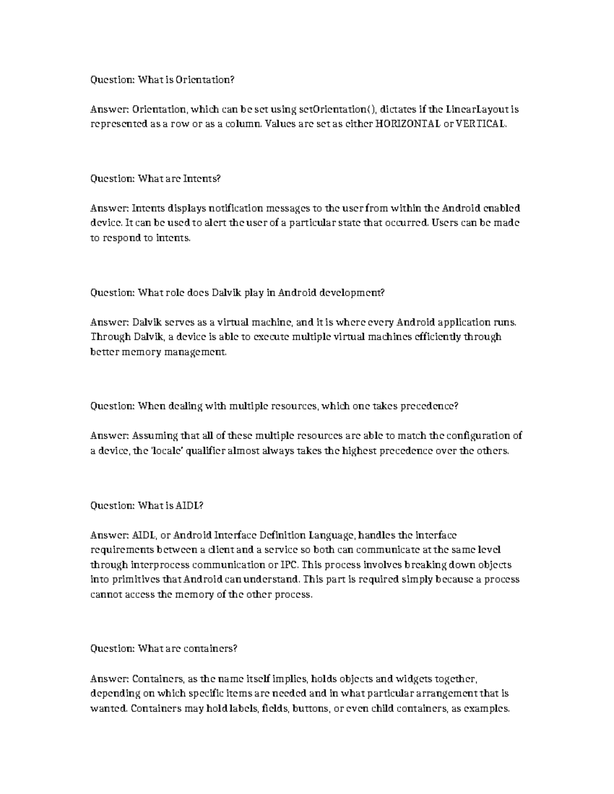 Budgero undefendable submaster - Question: What is Orientation? Answer ...