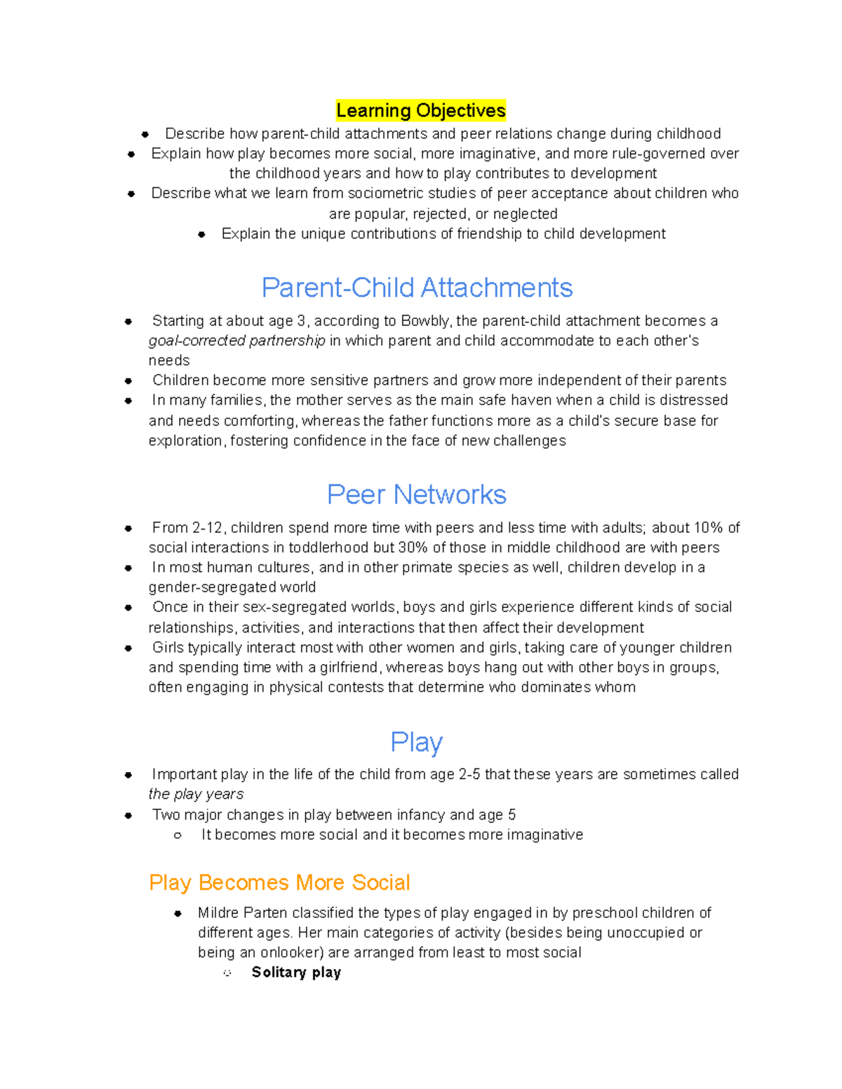 13.4 The Child - Chapter 13 Emotional Development section 13.4 book ...