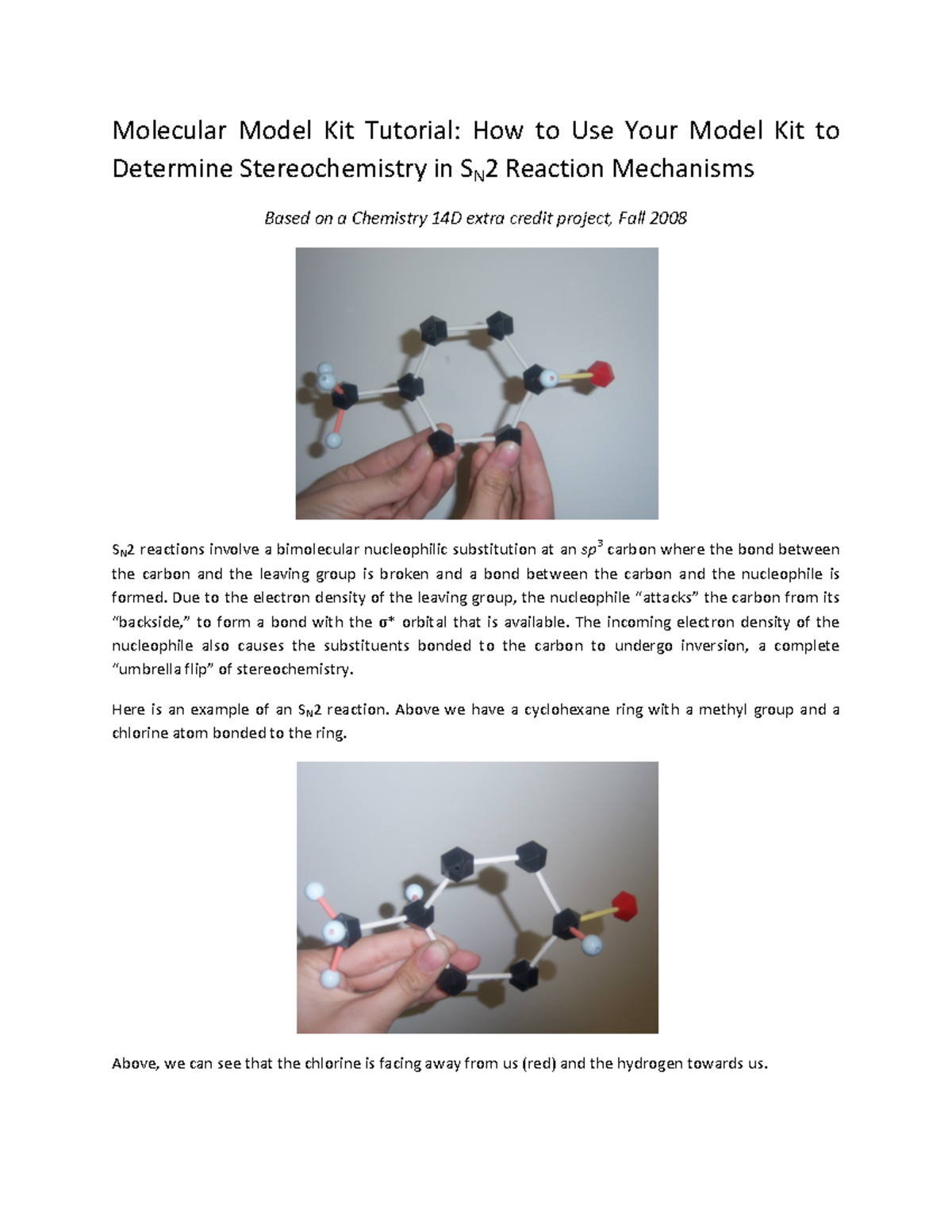 Molecular Model Kit Tutorial - Molecular Model Kit Tutorial: How to Use ...