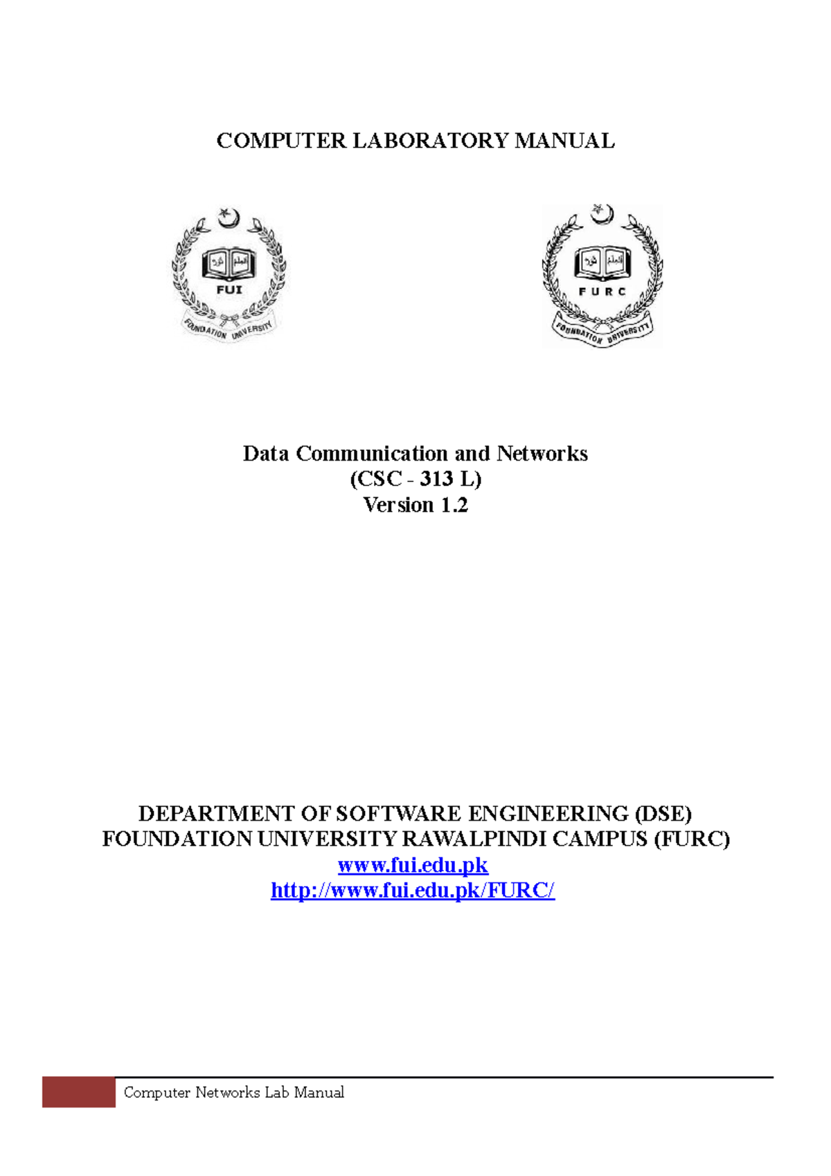 Dcn Lab Manual Data Communication Computer Laboratory Manual Data Communication And