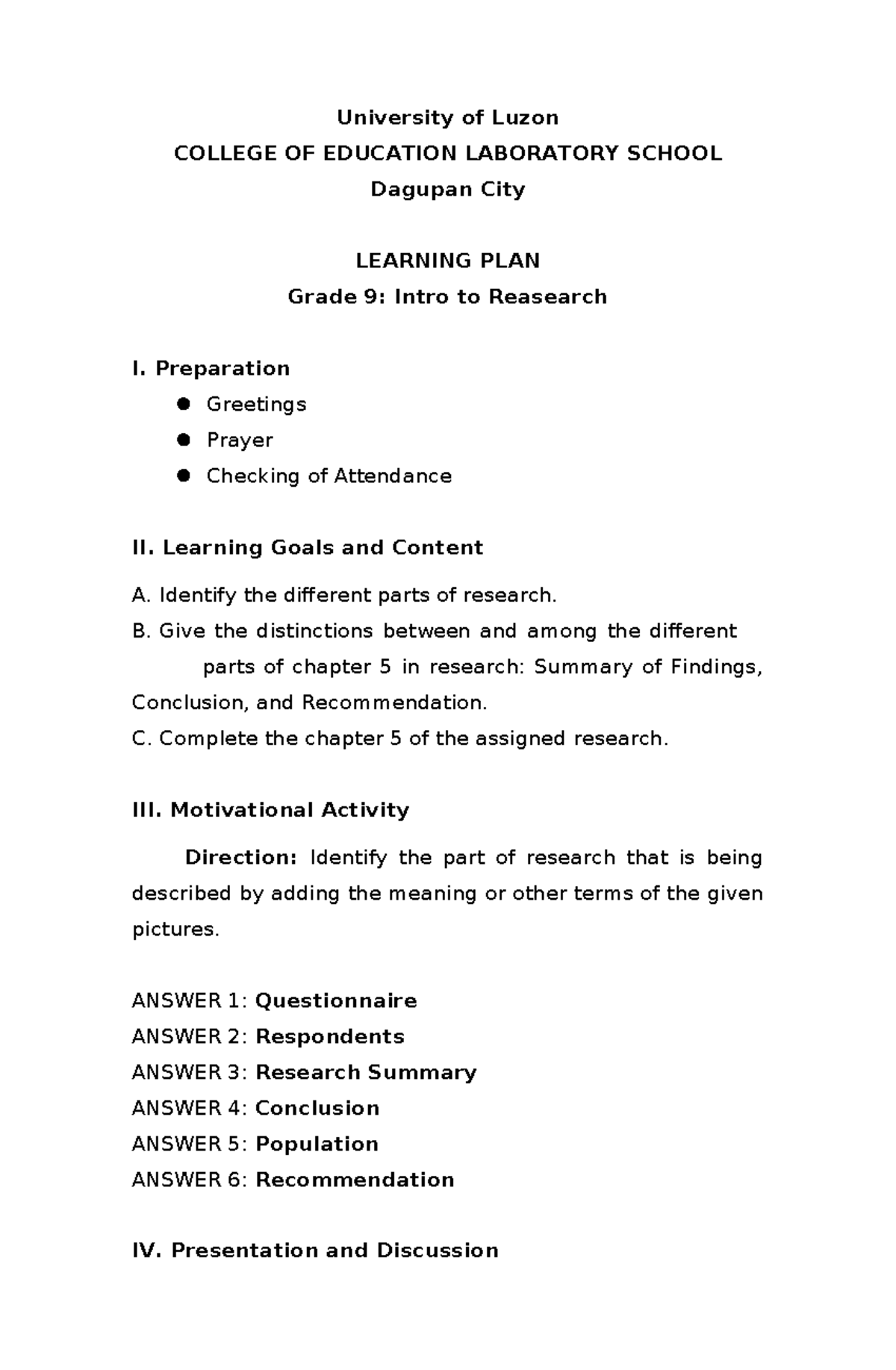 Final-DEMO-LP - Final Demonstration Lesson Plan - University of Luzon ...