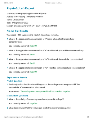 A&P 2 Lab #2 The Heart Lab Book Notes (436-441) - Lab #2: The Heart Lab ...