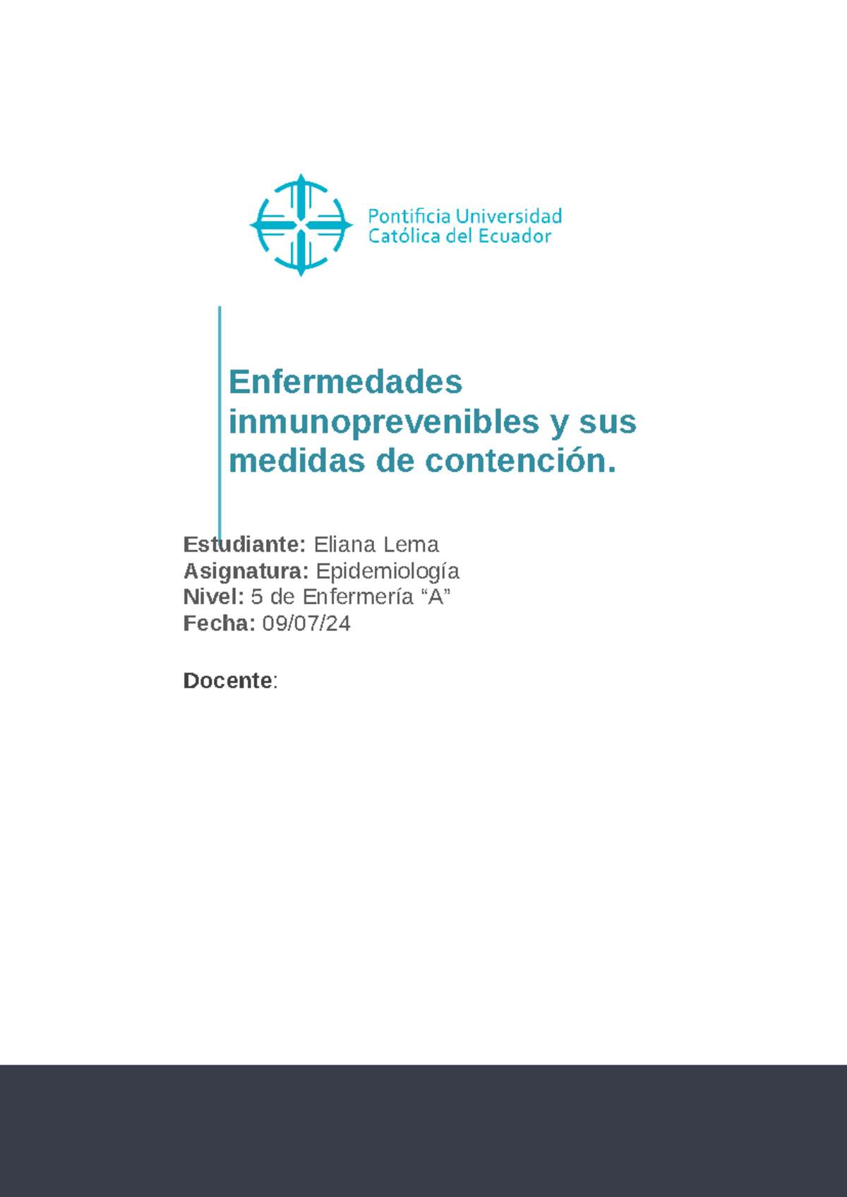 Enfermedades inmunoprevenibles (pdf.io) CADENA EPIDEMIOLOGICA ENFERM ...