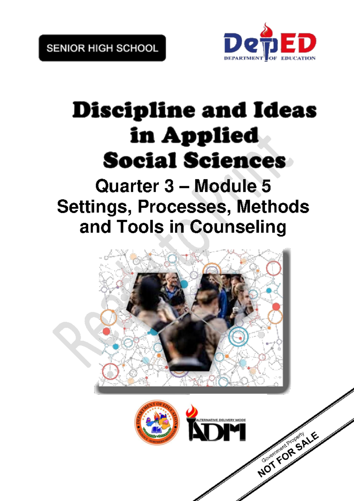 Diass Q3 Mod5 Setting Processes Methods And Tools In Counseling V5
