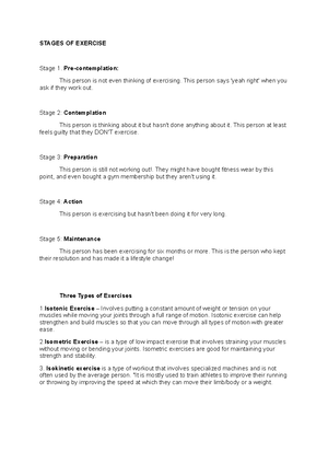 Sample - Physical Education - Studocu