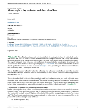First class criminal law problem question-2 - Word Count: 2211 Angela ...