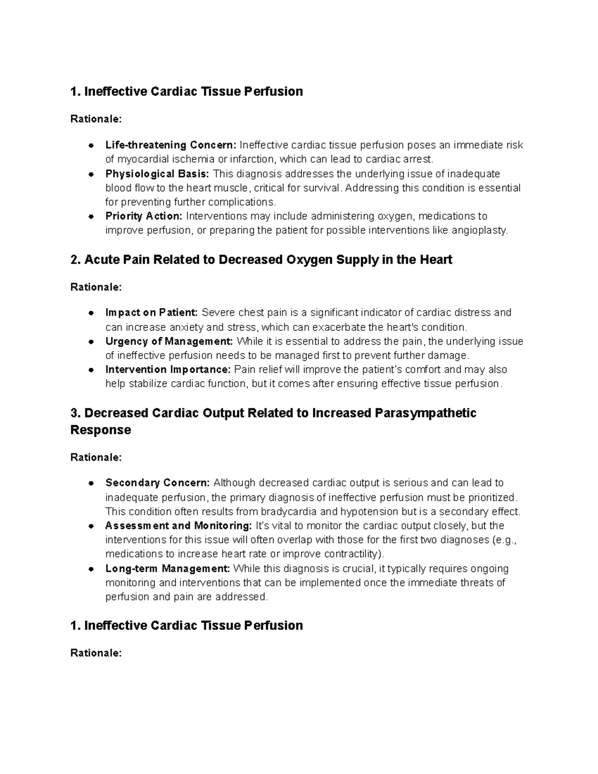 Kinemeriz - dott - 1. Ineffective Cardiac Tissue Perfusion Rationale ...