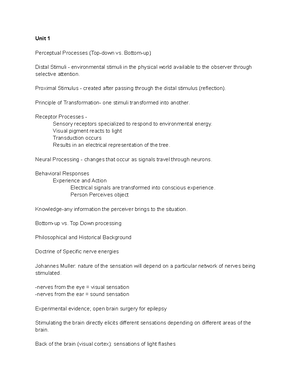 Chapter 01 Introduction to Perception - : s: e: Chapter 01 Introduction ...