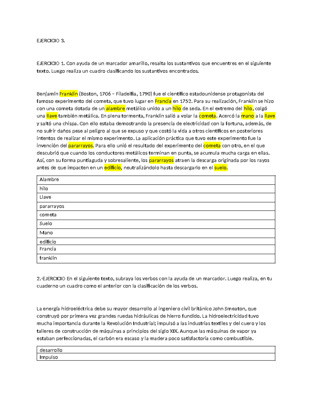 Ejercicio 3 Lenguaje - .....................F ...