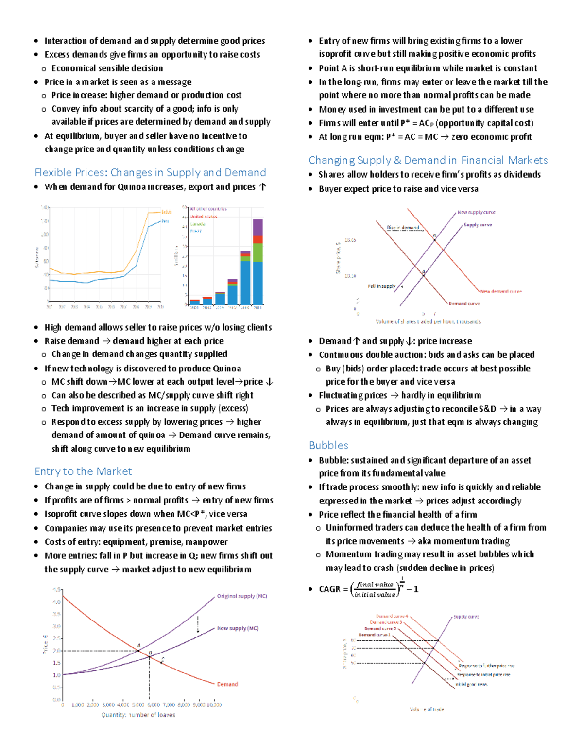 C 09 Market Dynamics - Core Econ - Interaction of demand and supply ...