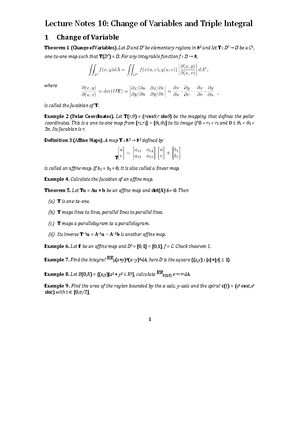 Functions of Several Variables - MAT 1033 - Studocu