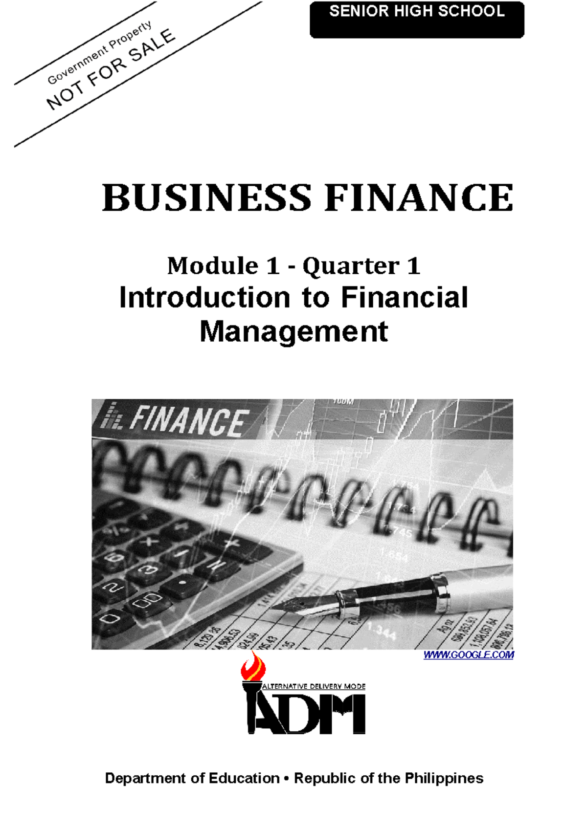 Business Finance Module 1 - SENIOR HIGH SCHOOL BUSINESS FINANCE Module ...
