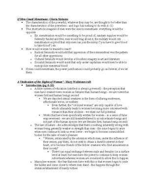 Intersectional Notes 4 - READINGS Intersectionality’s Definitional ...