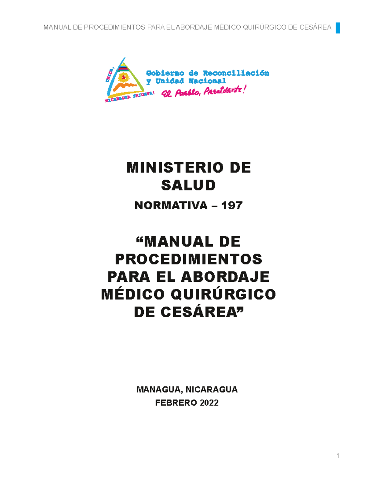 Norma 197 Manual de Procedimiento DL - MINISTERIO DE SALUD NORMATIVA ...