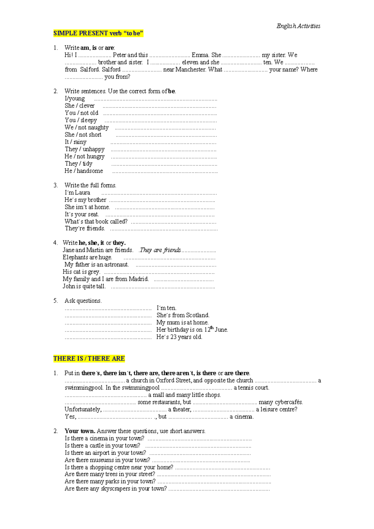 simple-present-verb-to-be-madrid-simple-present-verb-to-be-write-am
