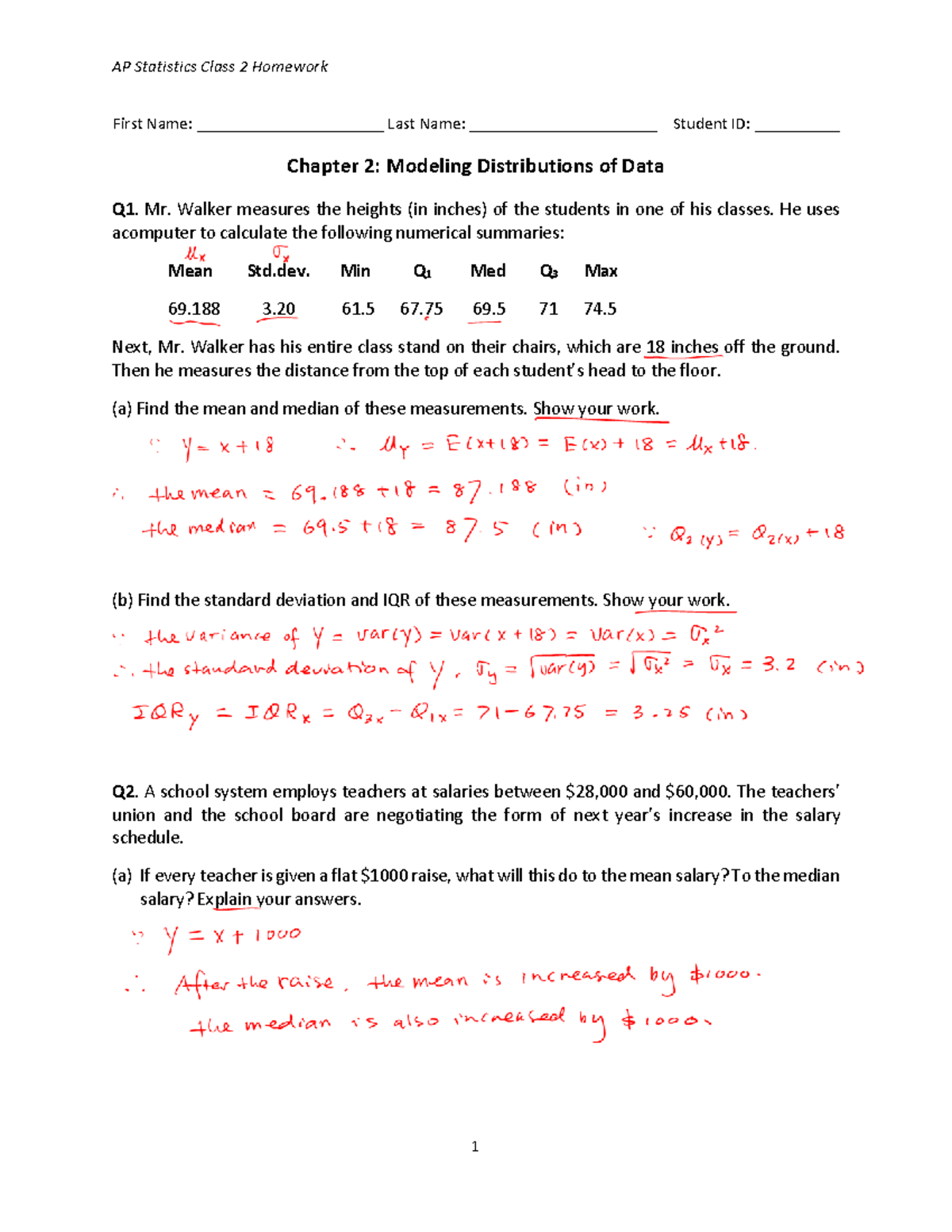 Class 2-hw SOL - hhhhh - First Name: ______________________ Last Name