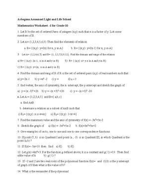 Entrance Exam Mathematics - Subject Code: 02 (Mathematics) Number of ...