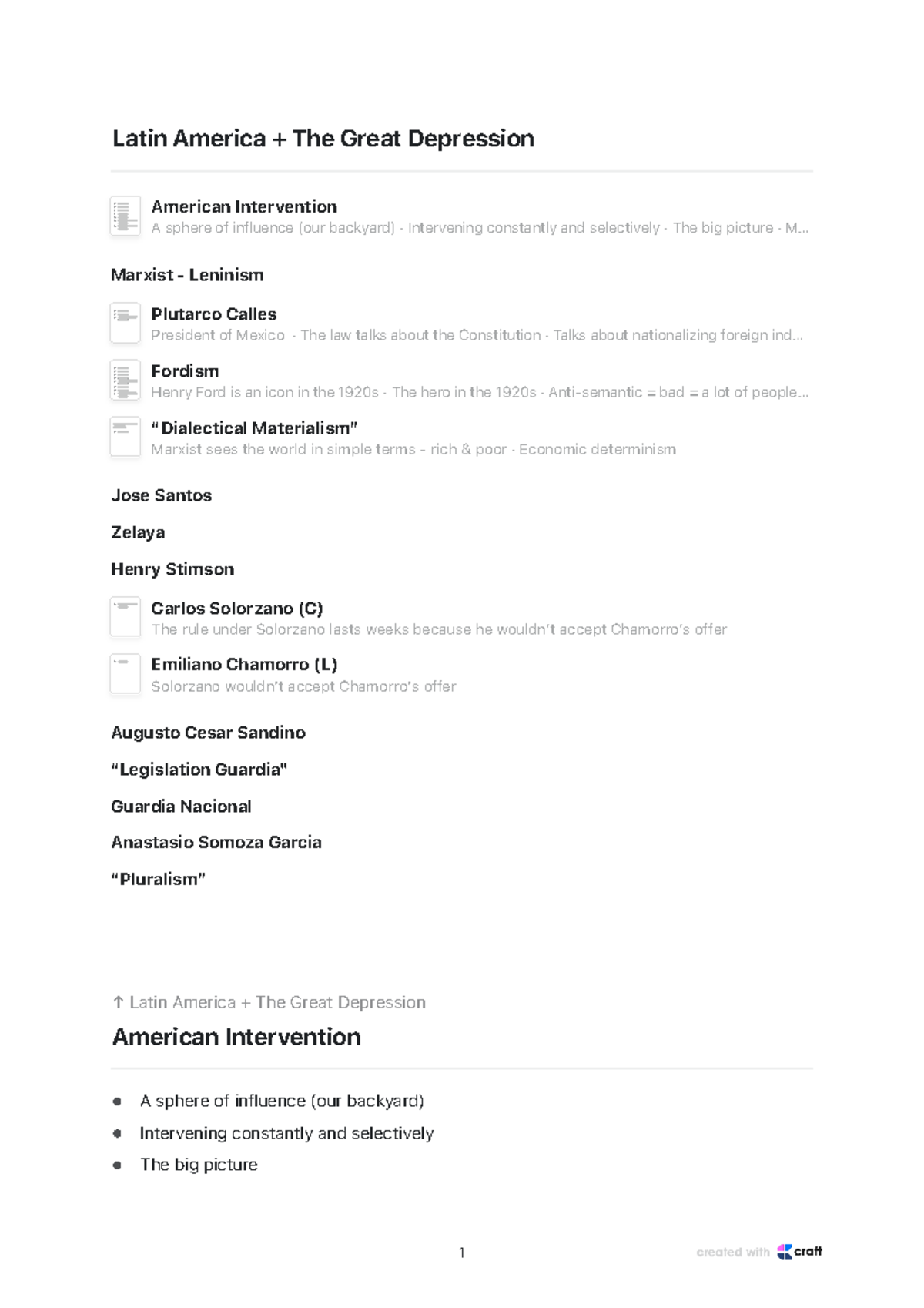 Latin America + The Great Depression - Latin America + The Great ...