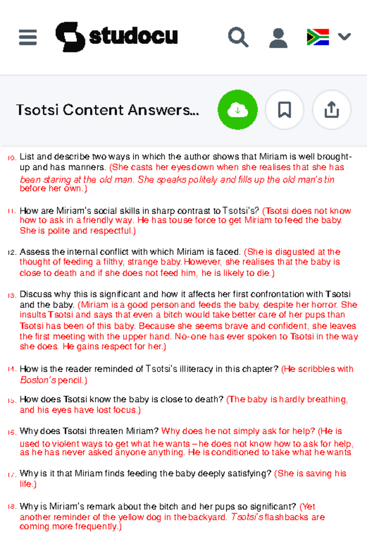 Tsotsi Content Answers Studyguide Tsotsi By Athol Fugard Chapter 1 tsotsi-content-answers-studyguide-tsotsi-by-athol-fugard-chapter-1