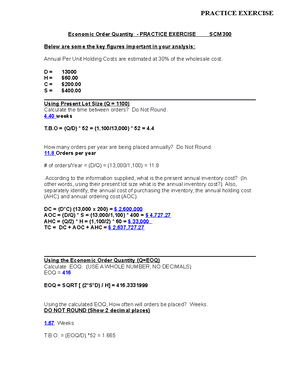 Littlefield Simulation Preparation and Final Report Instructions - SCM ...