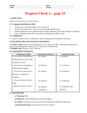 Unit 2 - Lesson 2a - Reading - Page 24 - School