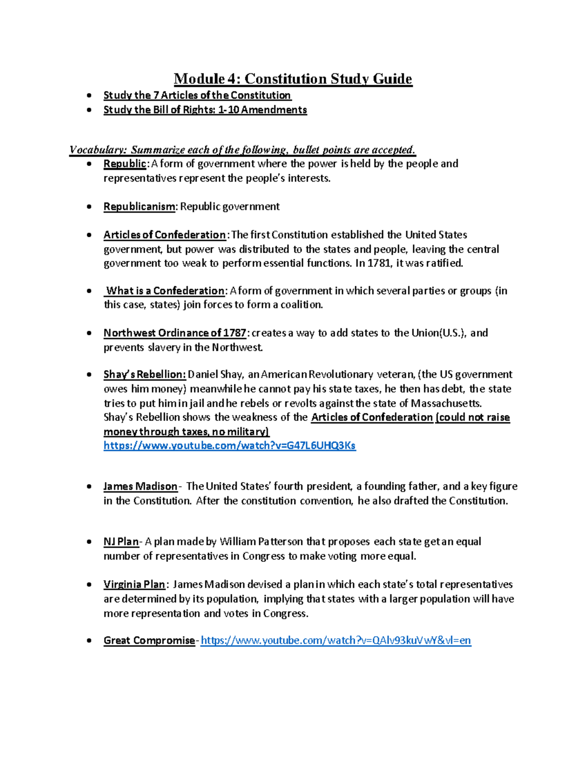 Module 4 Study Guide AP WORLD HISTORY Module 4 Constitution Study module-4-study-guide-ap-world-history-module-4-constitution-study