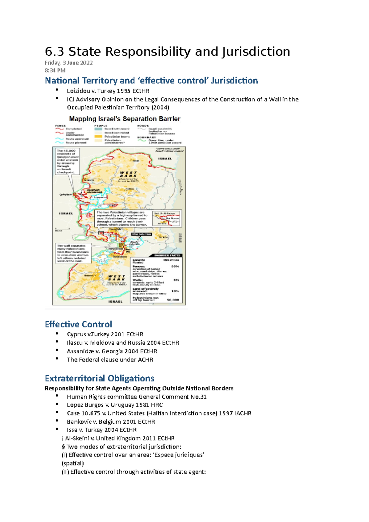 6.3 State Responsibility and Jurisdiction - 6 State Responsibility and ...