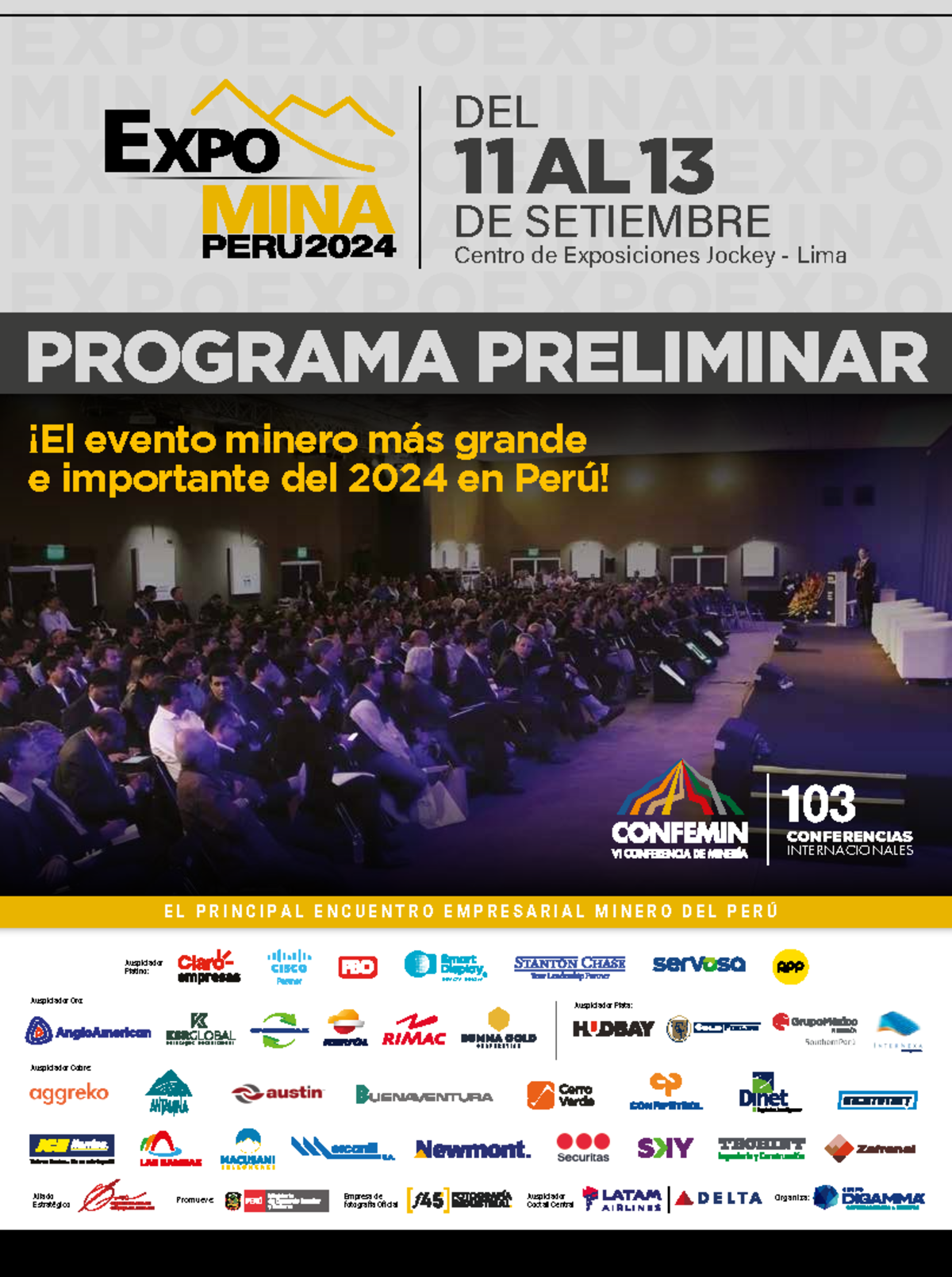 Programa de Charlas y Exposiciones en Expomina-2024-2 - EXPO MINA EXPO ...