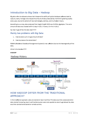 Understanding Big Data Module 03 - Understanding Big Data Big data is a ...