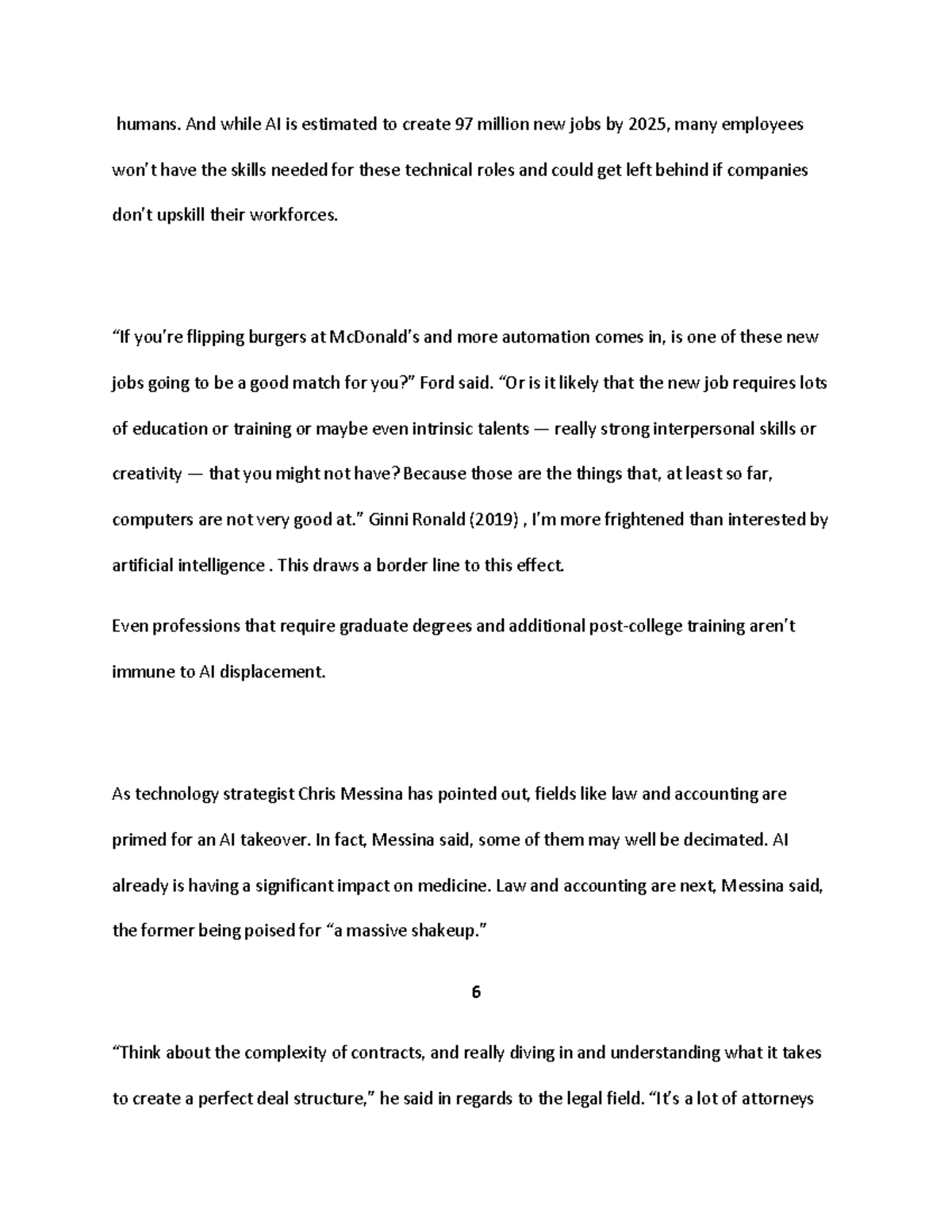 743633581-Term-Paper-UNN- Henry 11-15 - humans. And while AI is ...